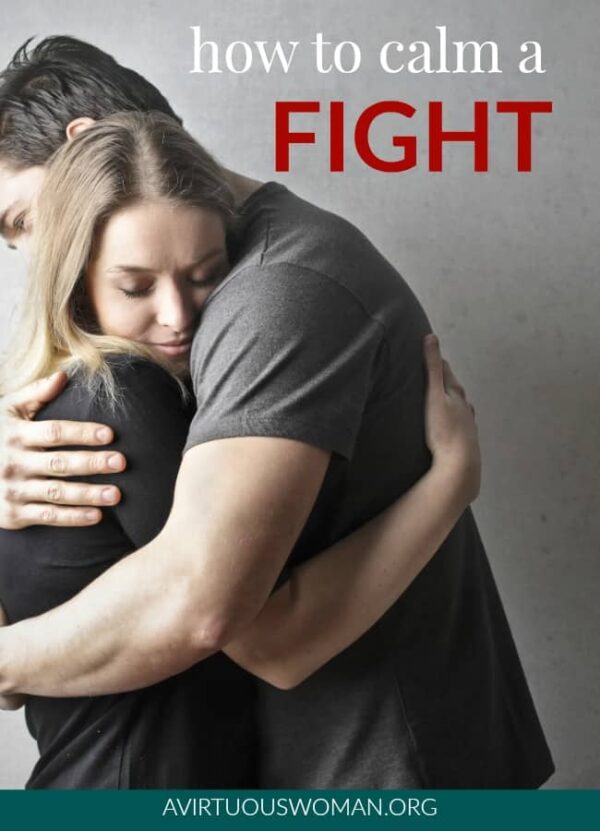 How to Calm a Fight + Bible Verses for a Happy Marriage