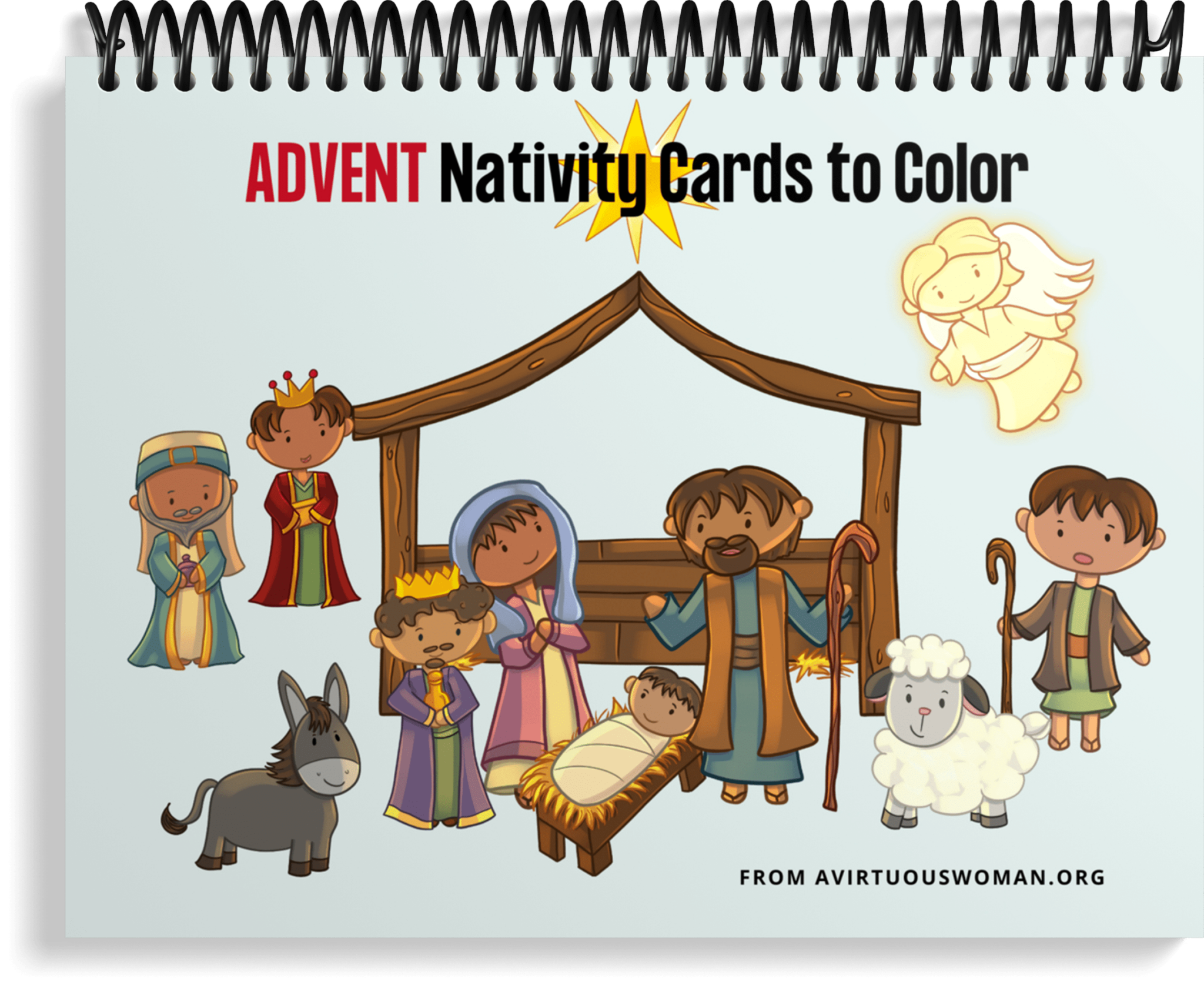 Advent Nativity Countdown | Free Printable Scripture Cards