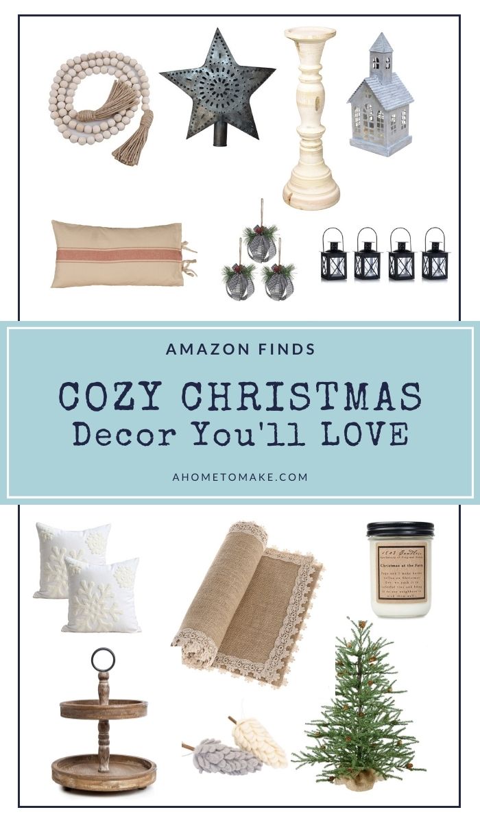 Cozy Christmas Decor Finds on Amazon You'll Love - The Homemaker's Society