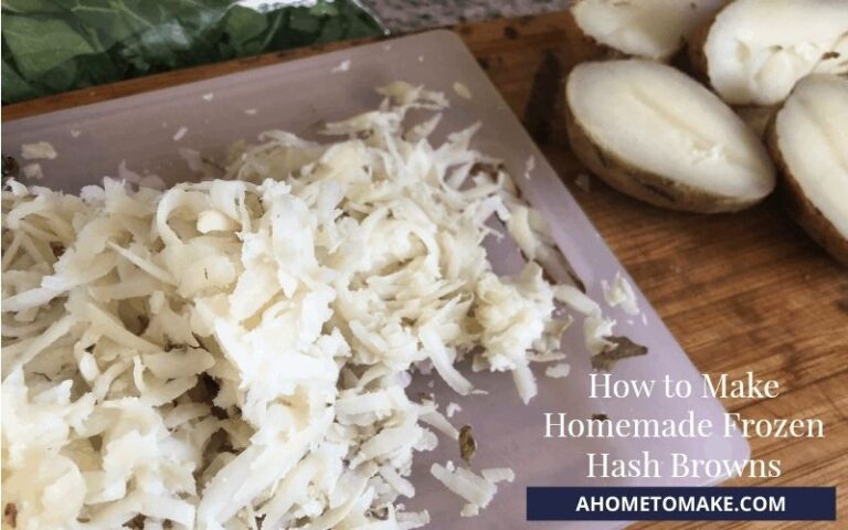 How to Easily Make Homemade Frozen Hash Browns - The Homemaker's Society