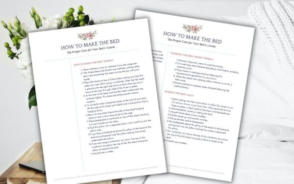 How to Make the Perfect Bed: Step by Step - The Homemaker's Society