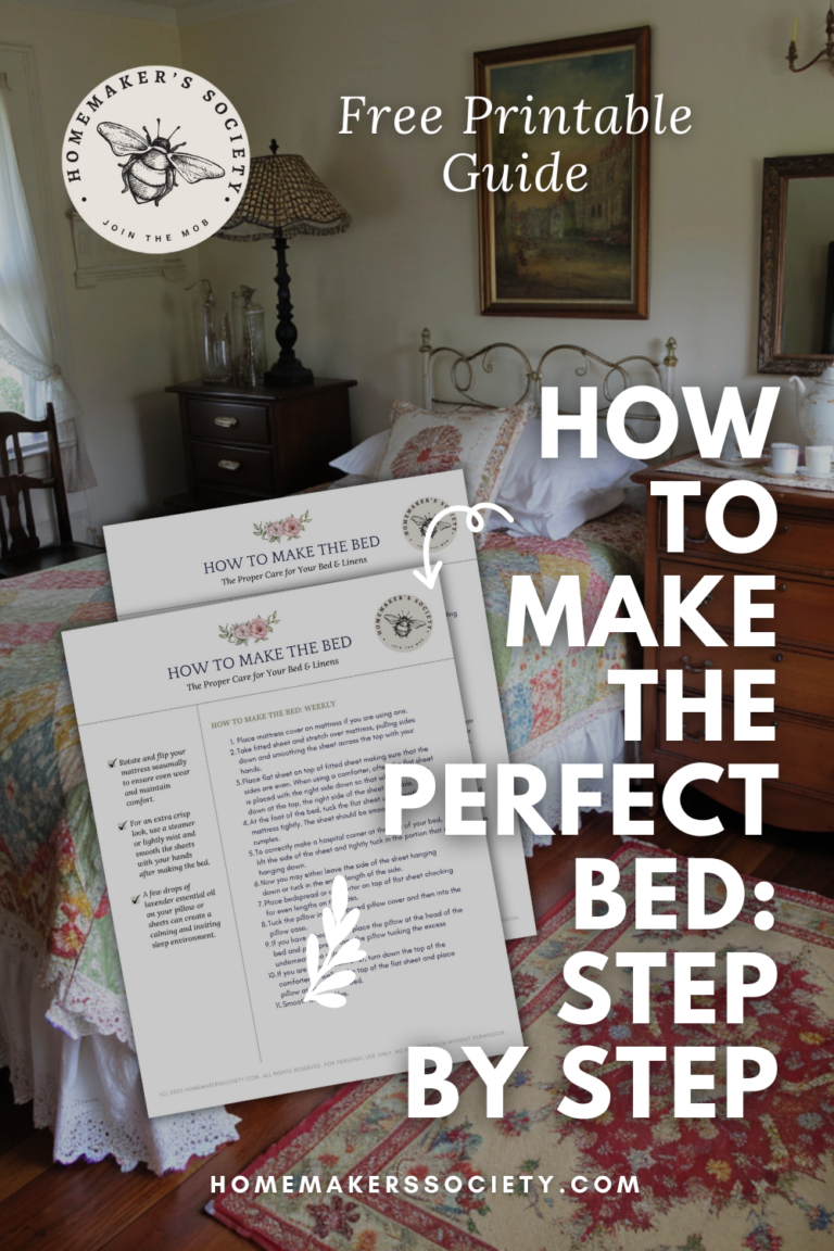 How to Make the Perfect Bed: Step by Step