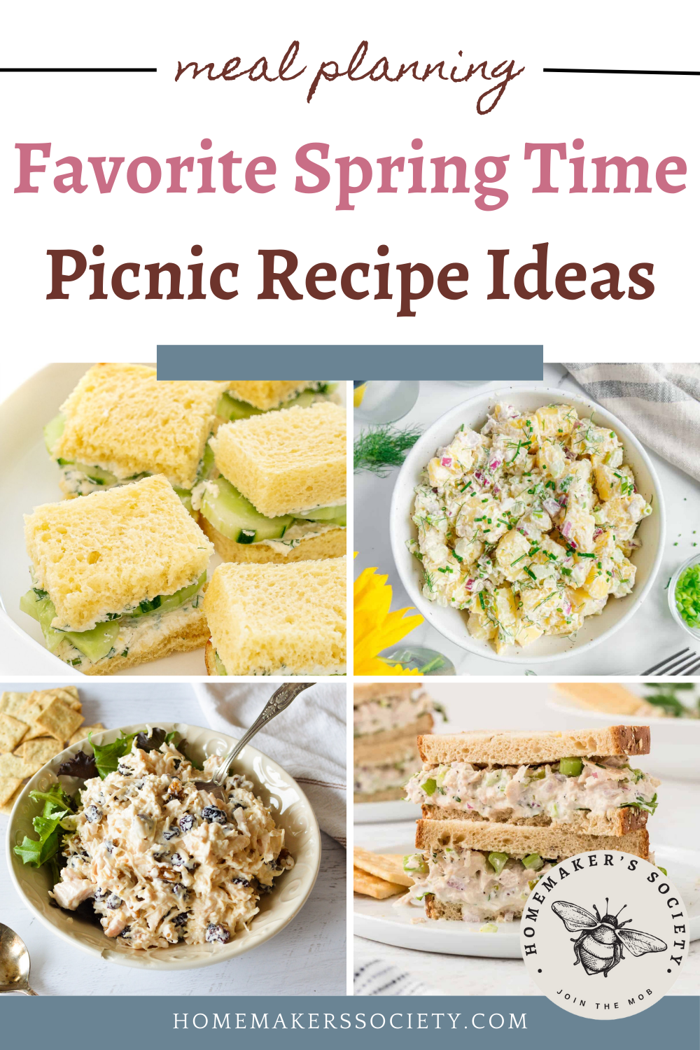 30+ Favorite Spring Time Picnic Recipe Ideas You’ll Love - The ...