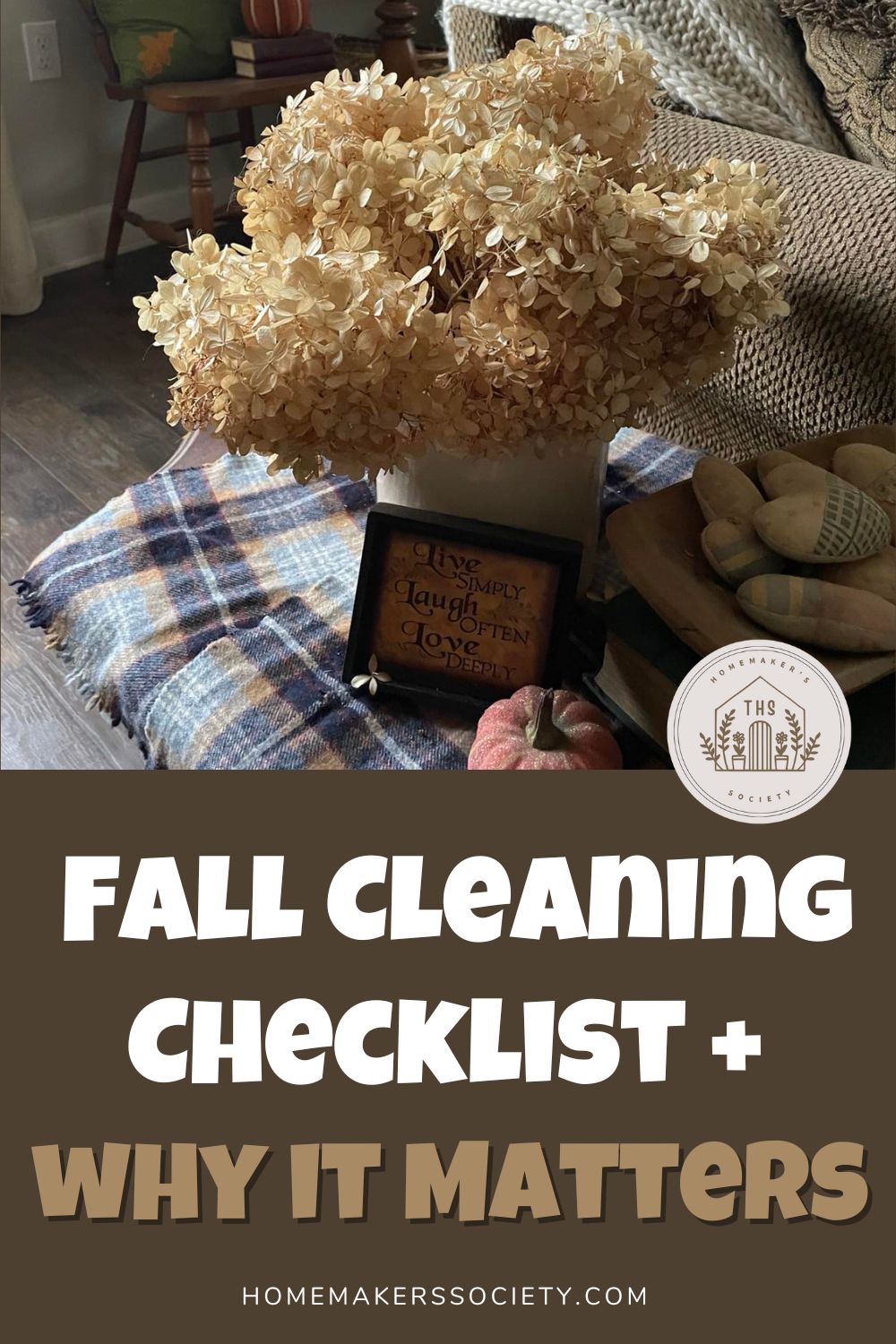 Creating a Fall Cleaning Checklist - The Homemaker's Society