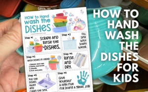 Teach Your Kids How to Hand Wash Dishes: Step by Step