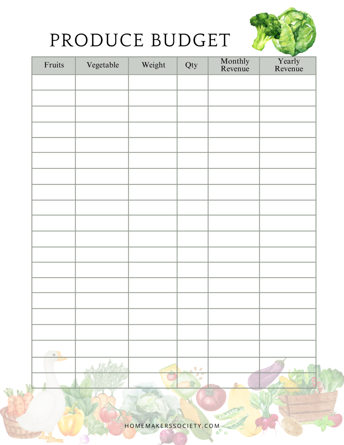 Free Printable Garden Planner (44 Pages to Print) - The Homemaker's Society