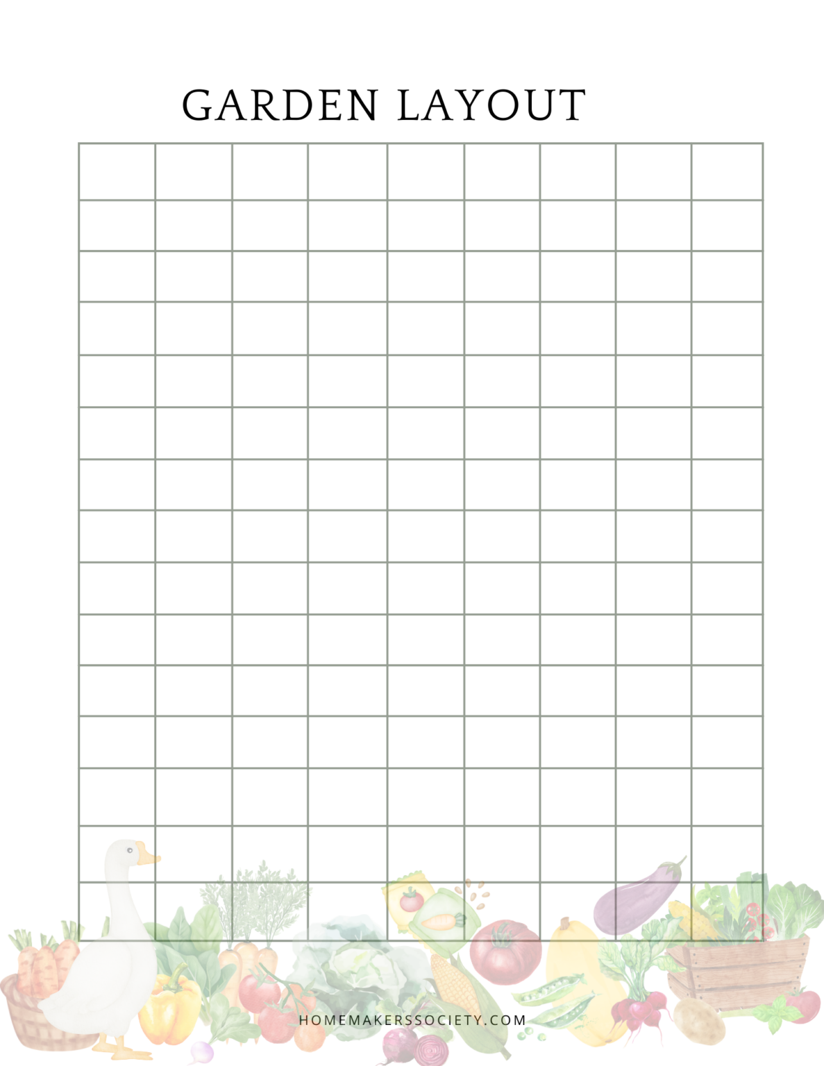Free Printable Garden Planner (44 Pages to Print) - The Homemaker's Society