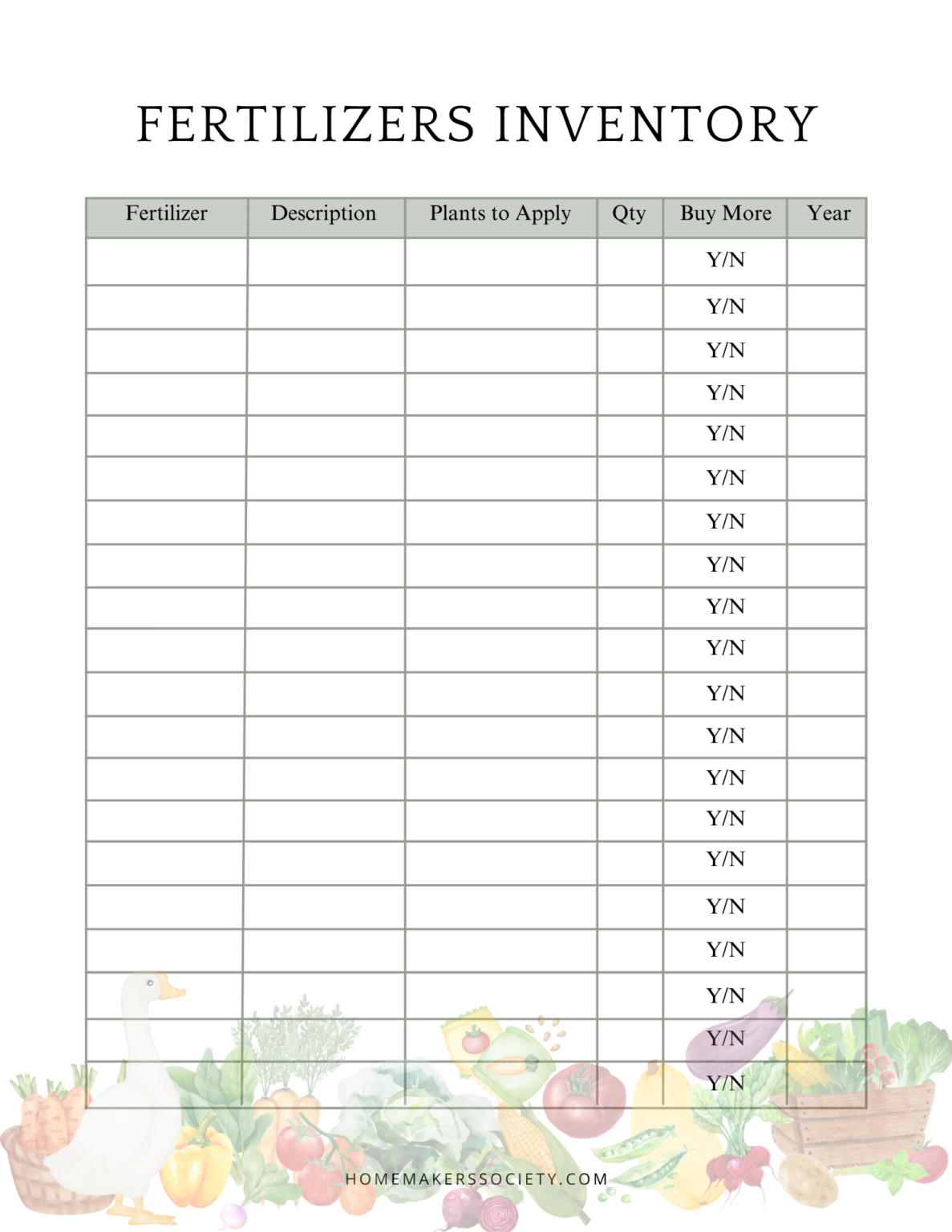 Free Printable Garden Planner (44 Pages to Print) - The Homemaker's Society