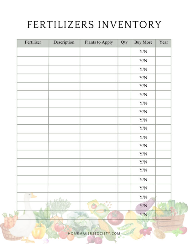 Free Printable Garden Planner (44 Pages to Print) - The Homemaker's Society